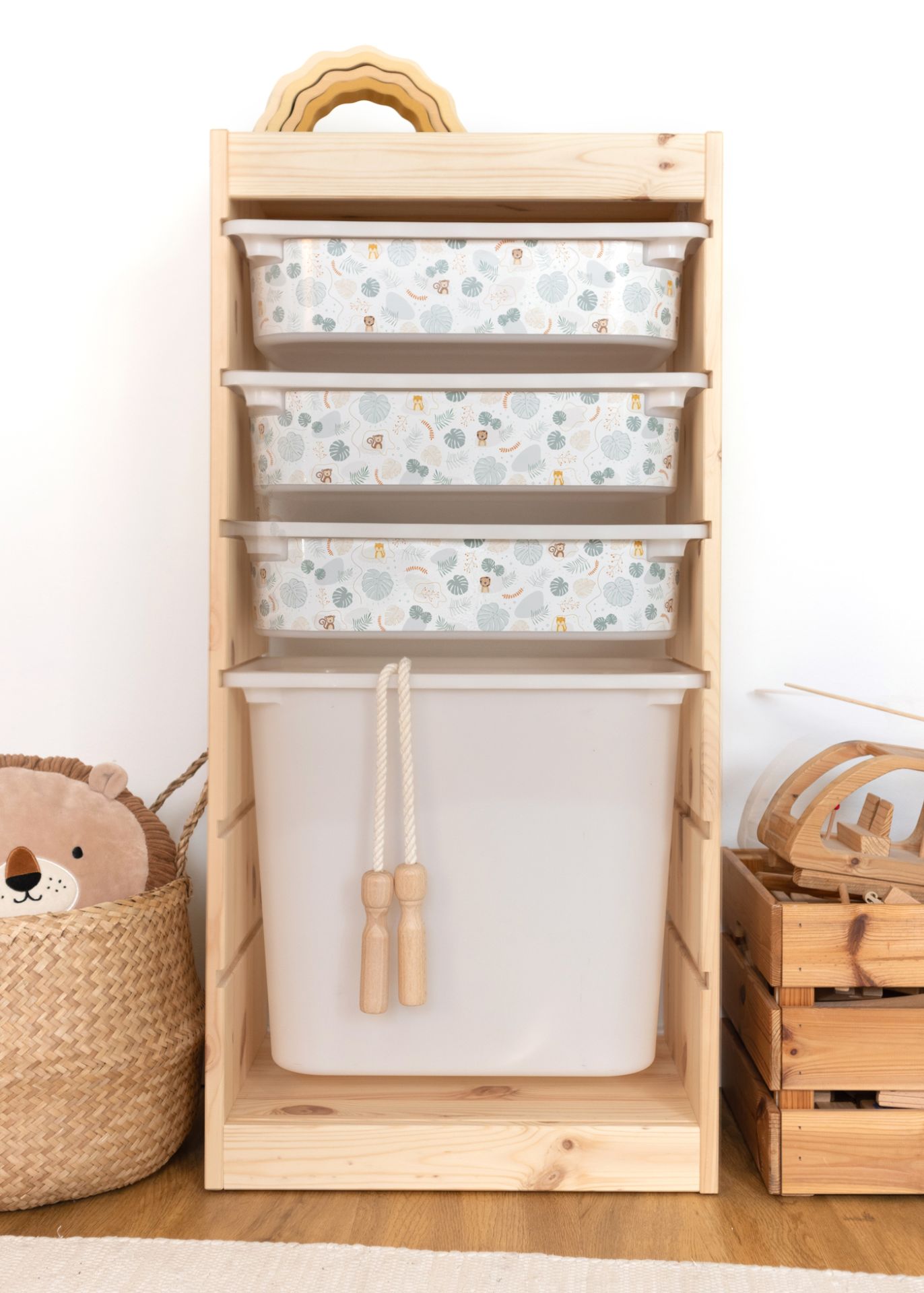 15 hacks intelligents IKEA avec l'étagère TROFAST ♥