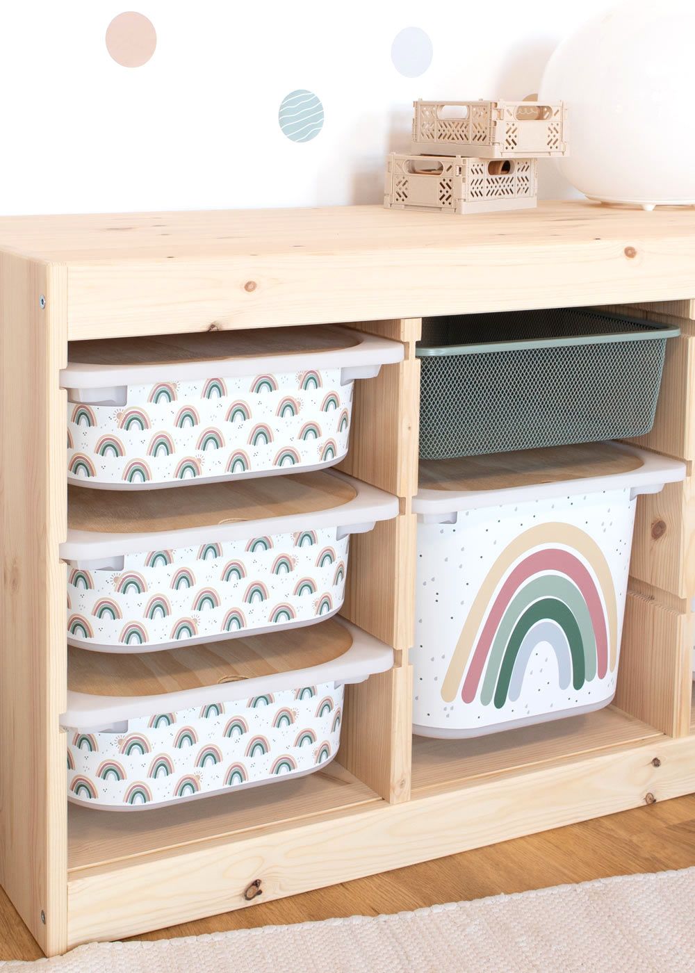 14 hacks intelligents IKEA avec l'étagère TROFAST ♥