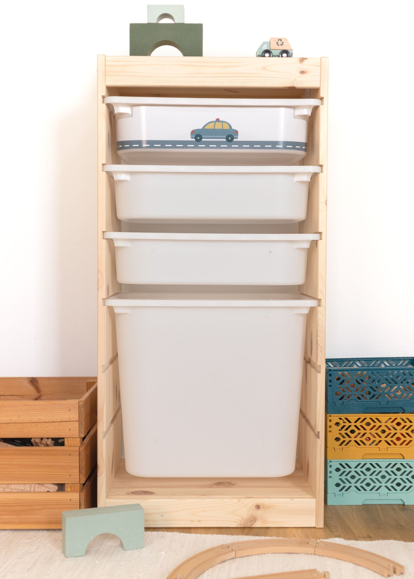 15 hacks intelligents IKEA avec l'étagère TROFAST ♥