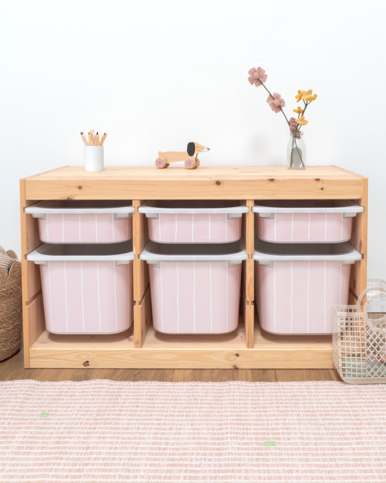 15 hacks intelligents IKEA avec l'étagère TROFAST ♥