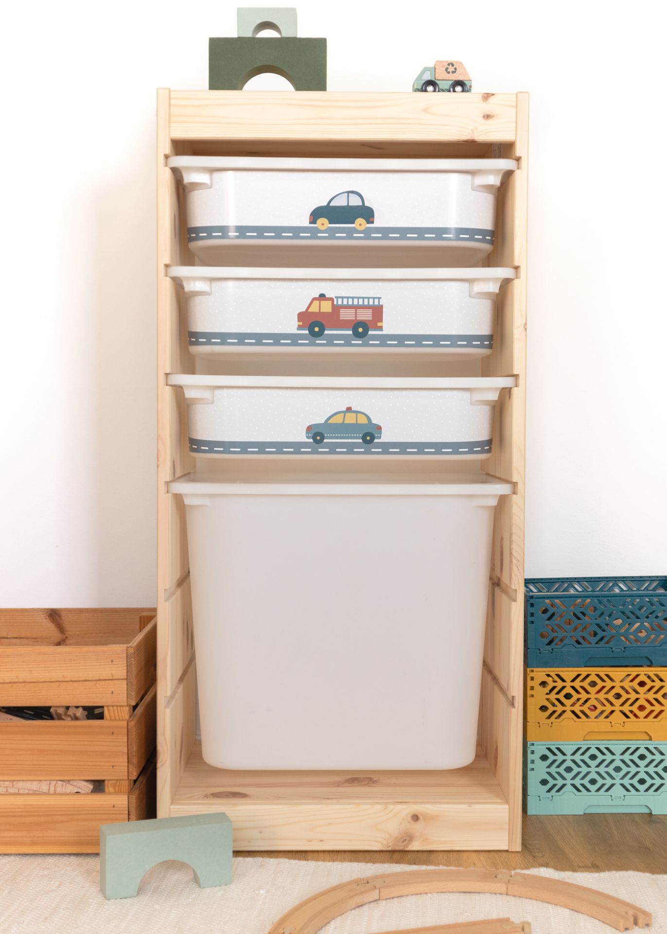 15 hacks intelligents IKEA avec l'étagère TROFAST ♥